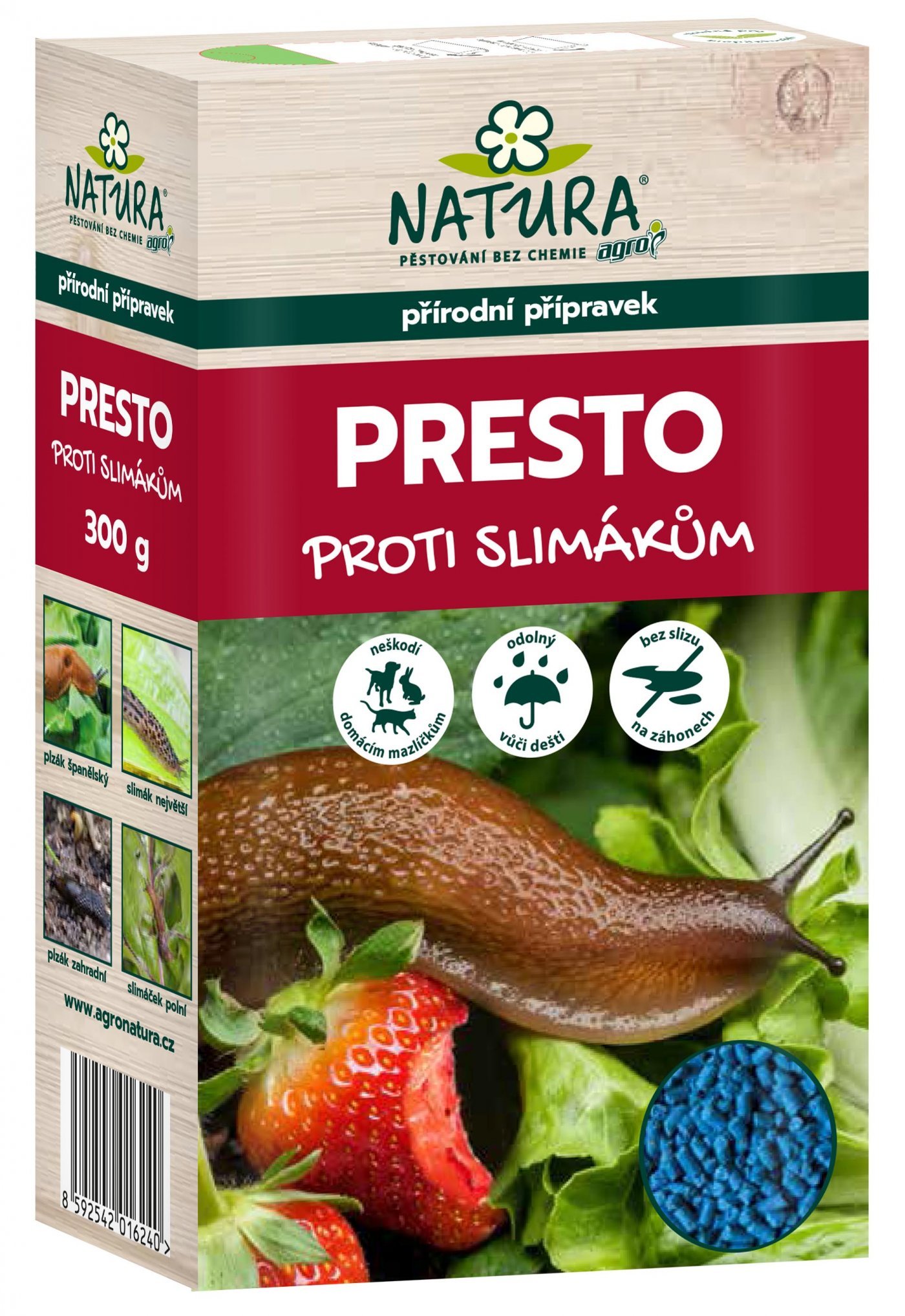 Přírodní přípravek na slimáky a plzáky Agro NATURA - pěstování bez ...